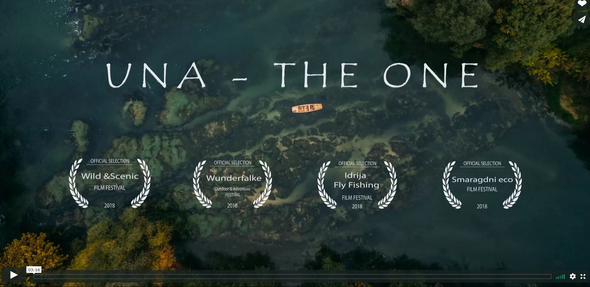 “Una – The One” – Ein Fliegenfischer- und Naturschutzfilm | riverwatch.eu